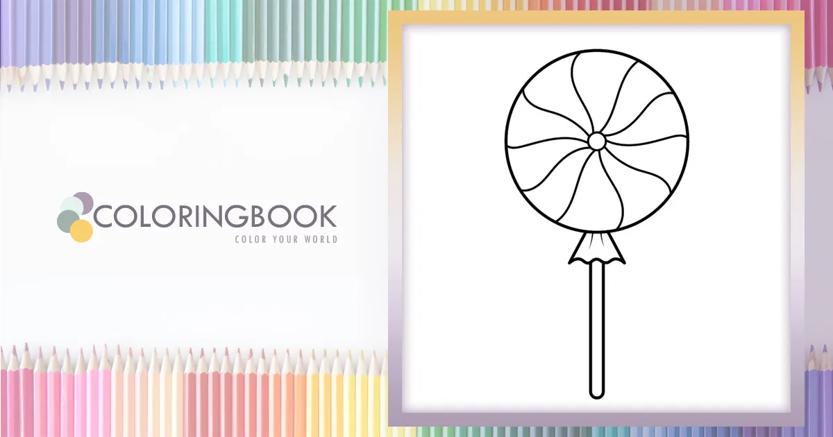 Lollipop – Coloringbook.pics
