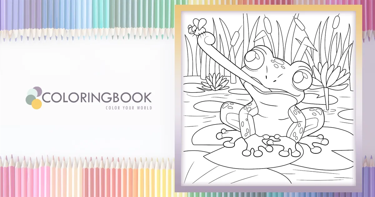 Frog – Coloringbook.pics