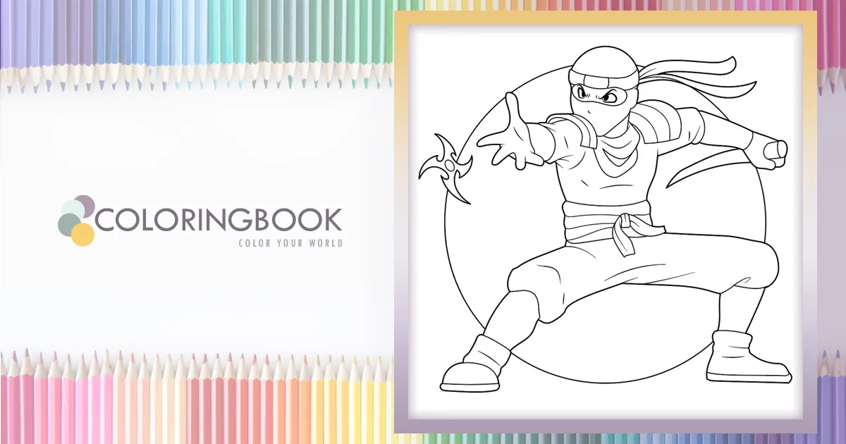 Ninja – Coloringbook.pics