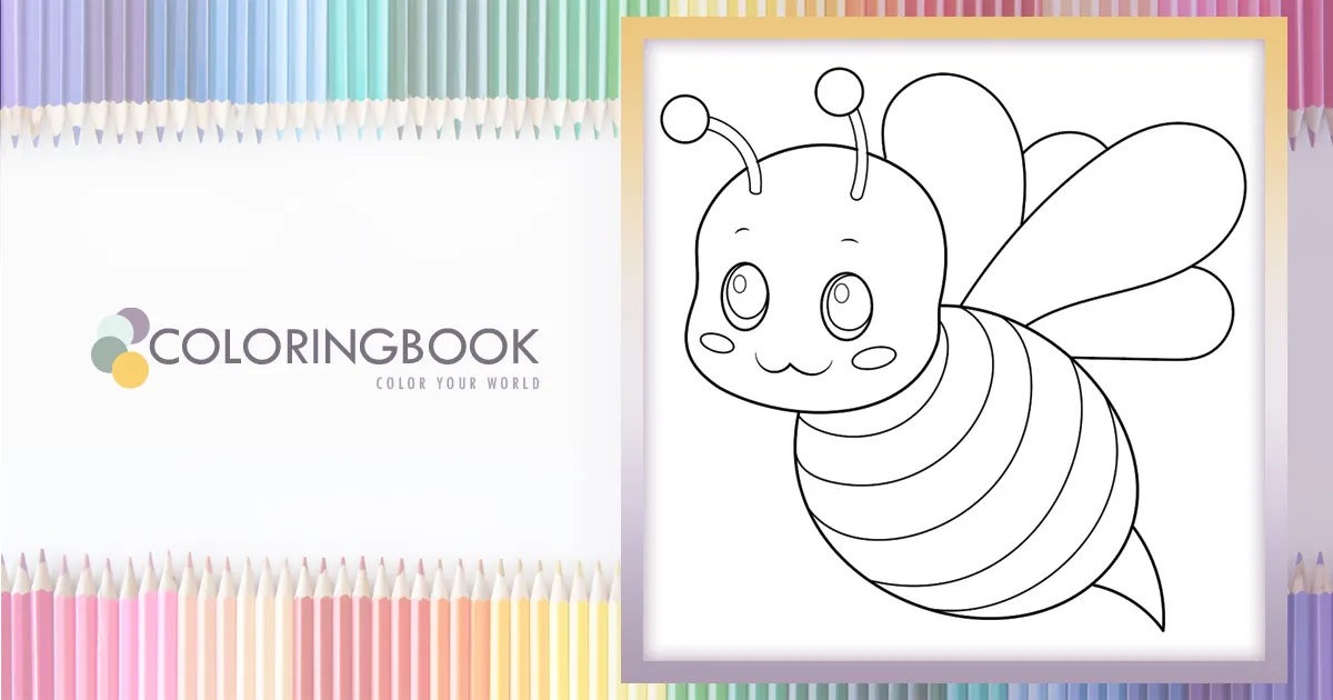 Bee – Coloringbook.pics