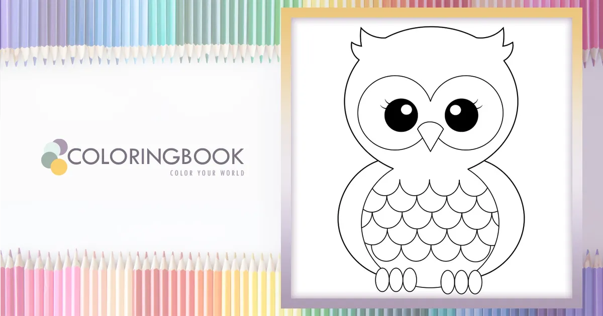 Owl – Coloringbook.pics
