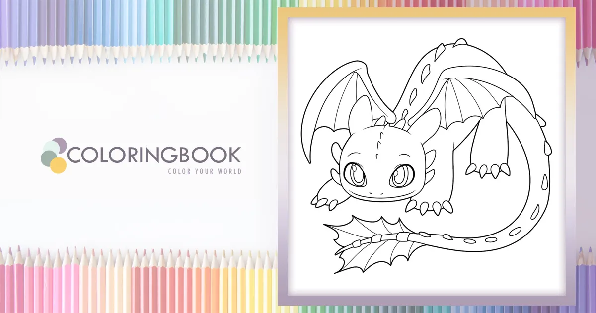 Toothless – Coloringbook.pics