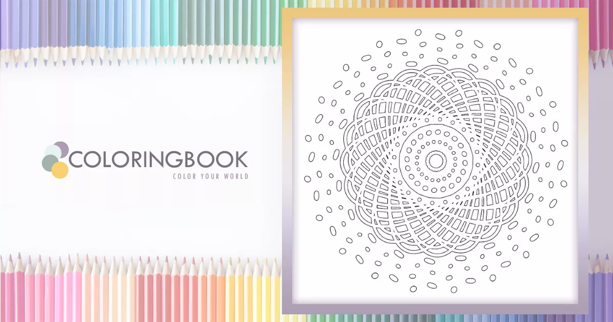 Anti-stress coloring page – Coloringbook.pics