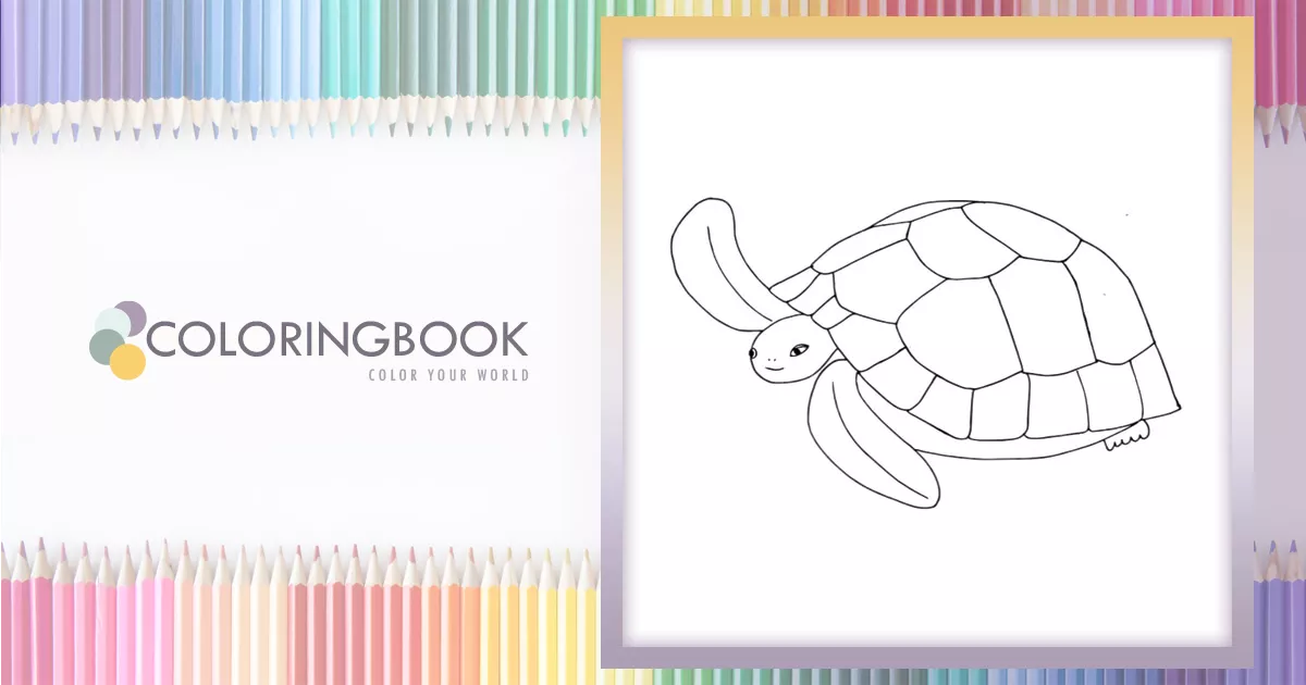 Turtle – Coloringbook.pics