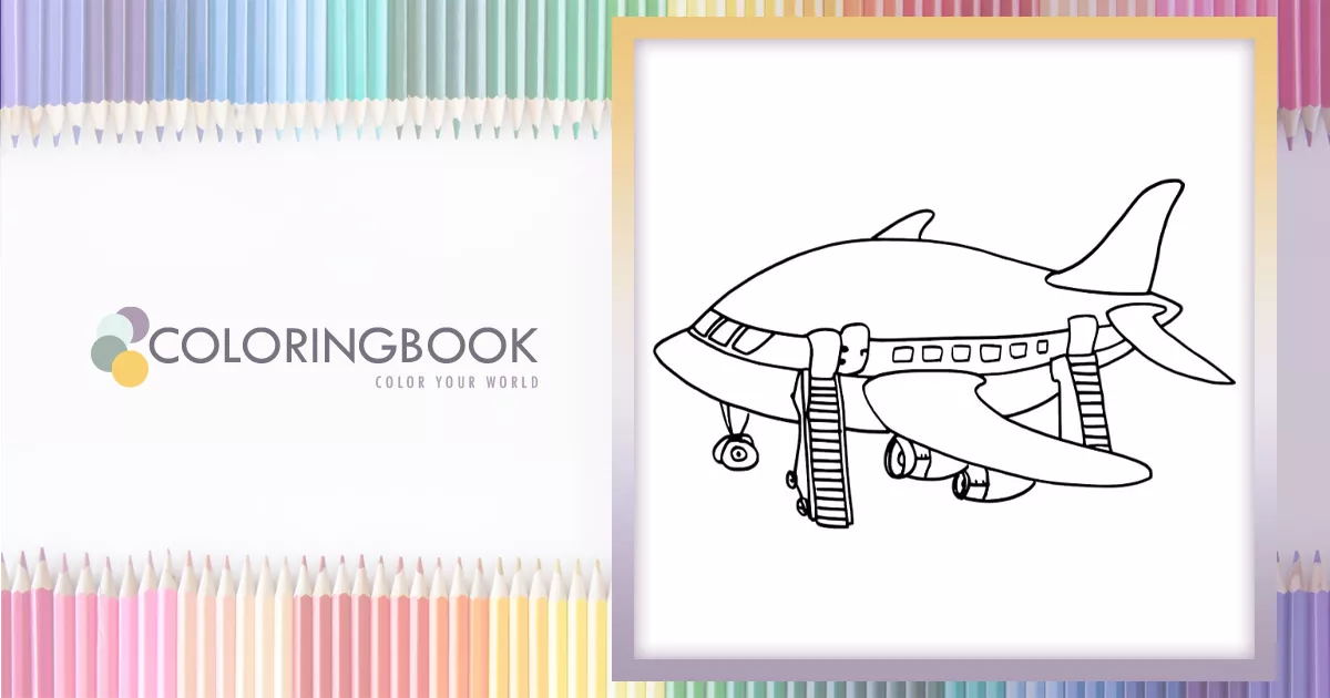 Plane – Coloringbook.pics