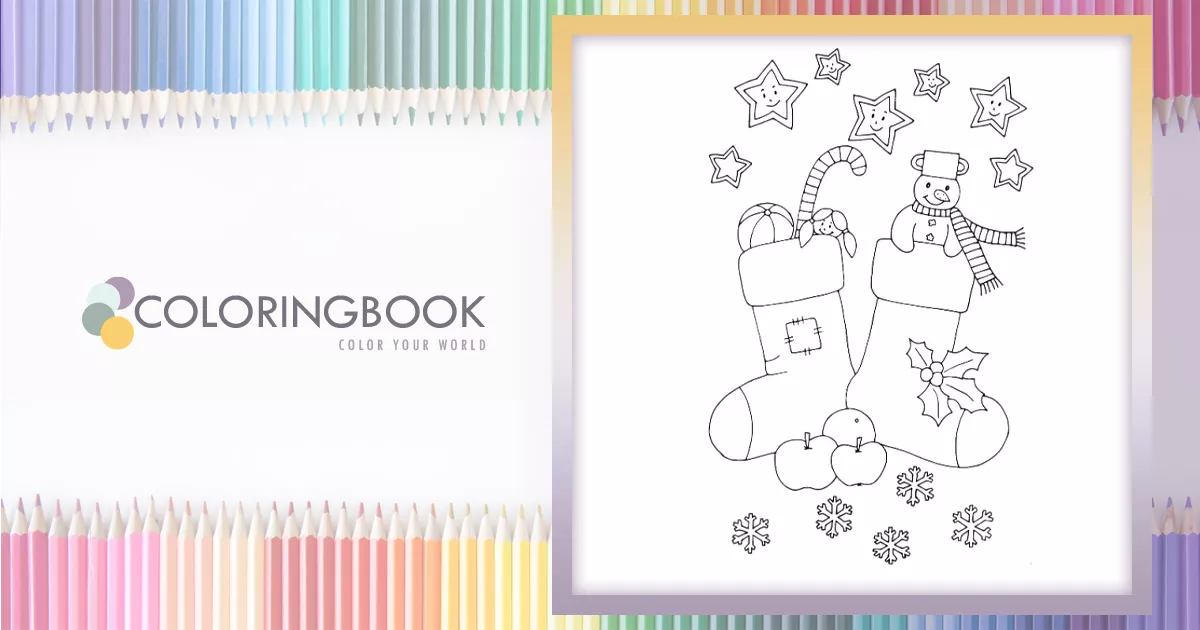 Santa’s surprise – Coloringbook.pics