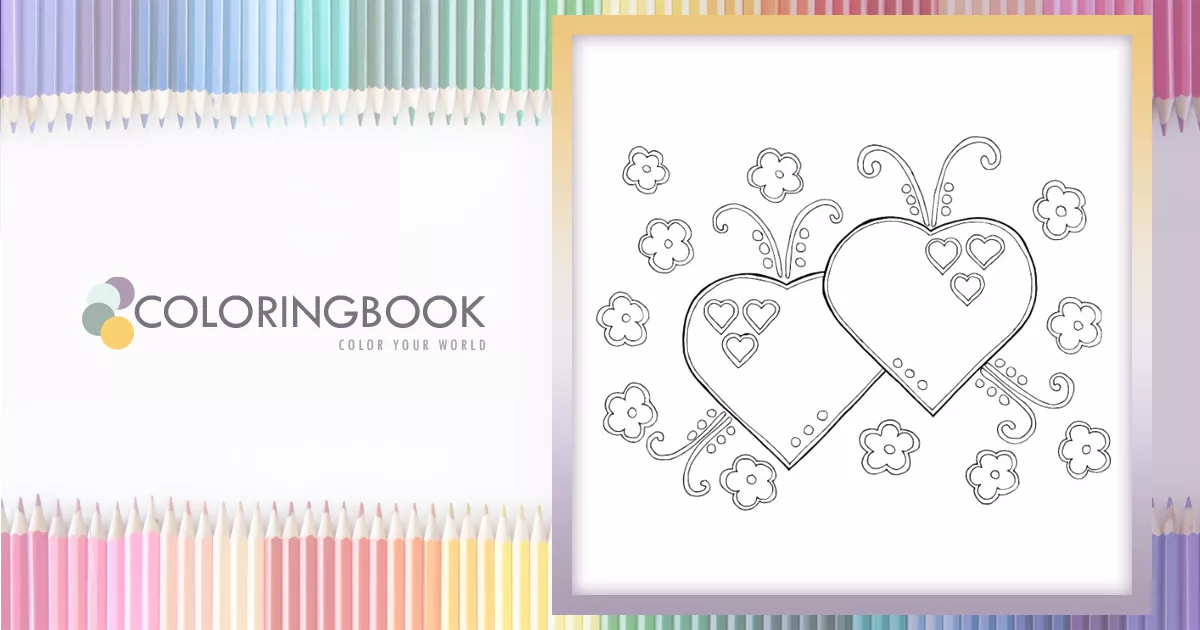 Hearts – Coloringbook.pics